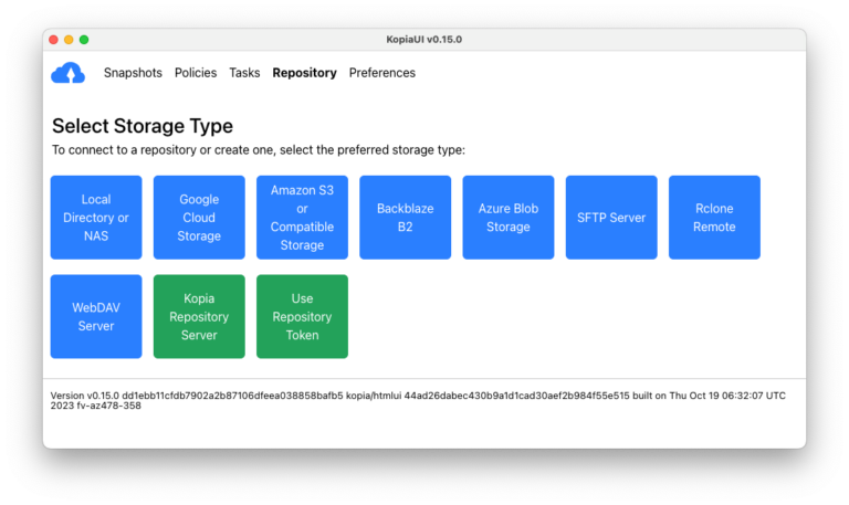 kopia.io – backup your things – SelfHostBlog.com