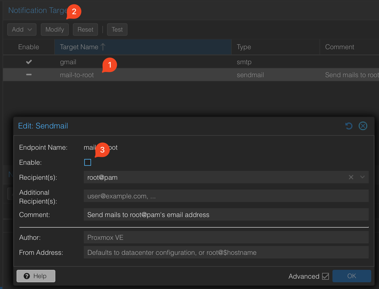 Enable Proxmox notifications via GMAIL – SelfHostBlog.com